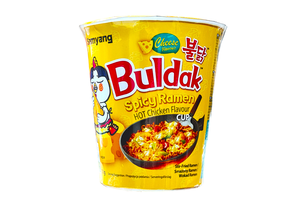 Buldak Cheese CUP - Pohár Samyang Ramen 70g | Buldak Ramen a další ...